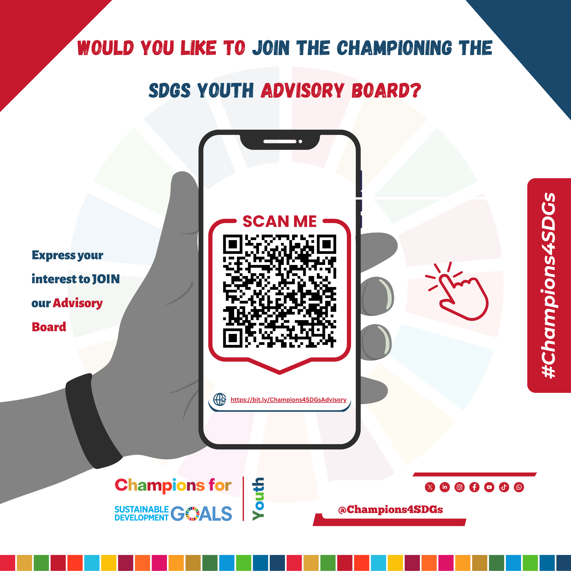 Join the Champions for SDGs Youth Advisory Board - Champions for SDGs Youth